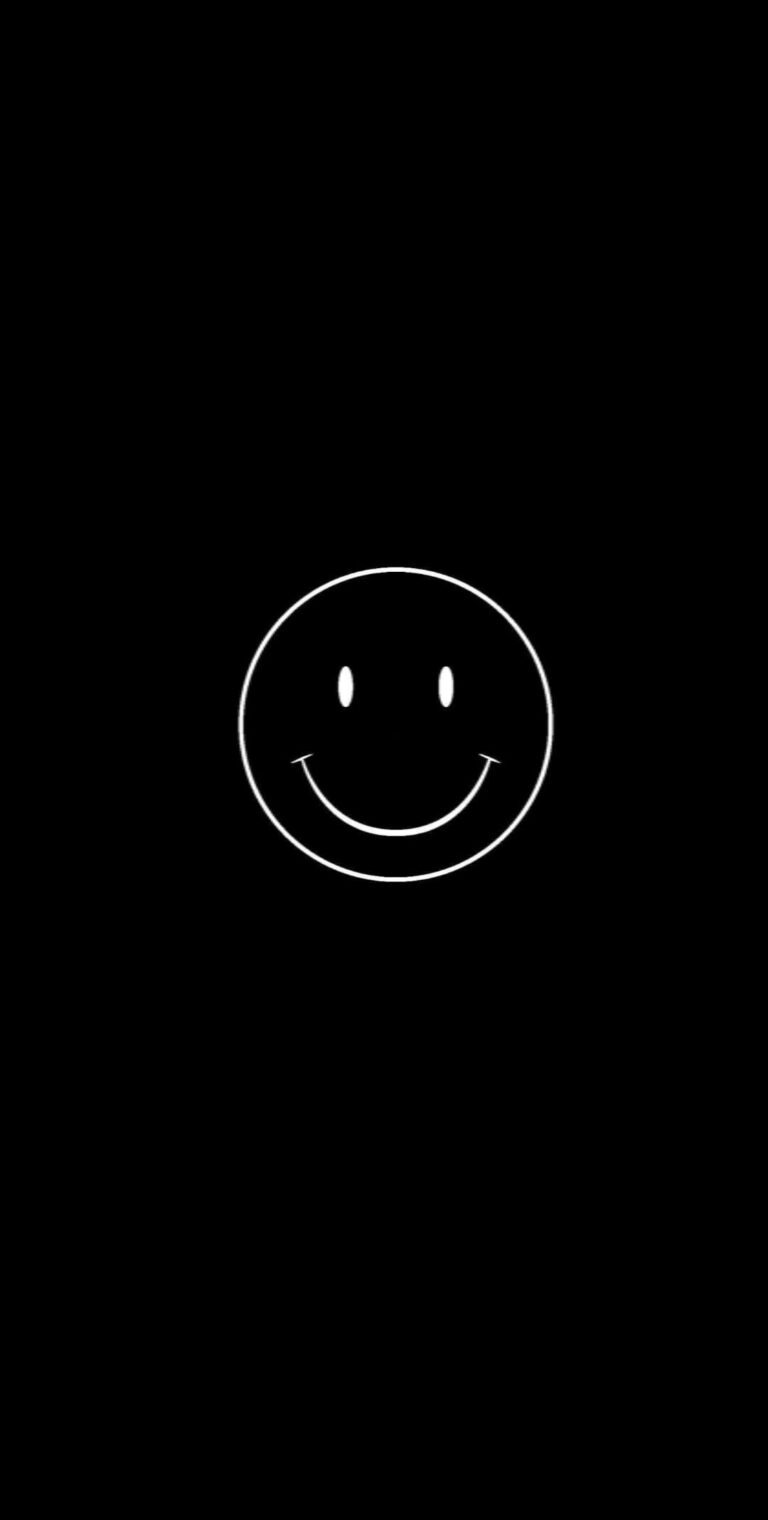 Wallpaper Emoji Hitam Keren