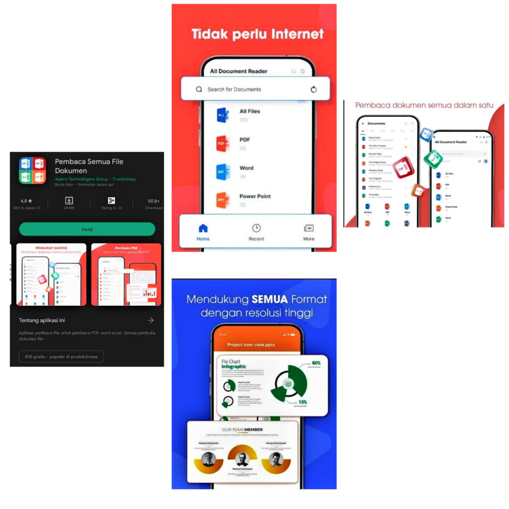 6+ Aplikasi Pembuka File Semua Format Untuk Android, Mudah Untuk Digunakan