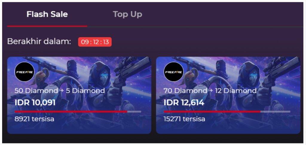 10 Tempat Top Up FF Termurah Pakai Pulsa, DANA dan Codashop