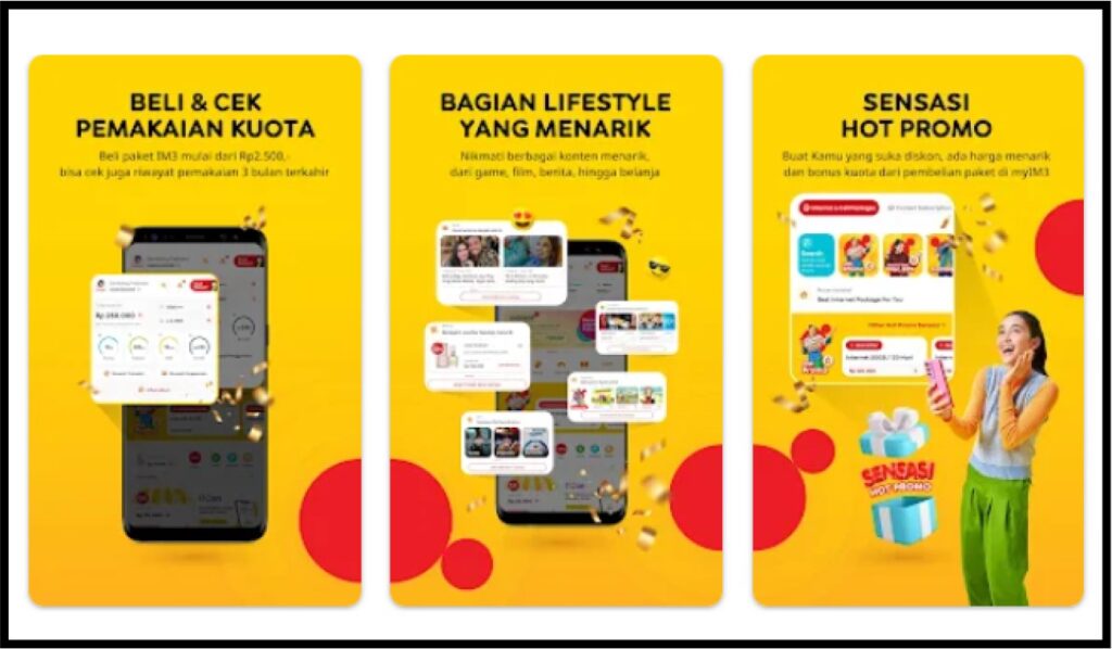 Cara Transfer Pulsa Indosat Via Aplikasi Myim3