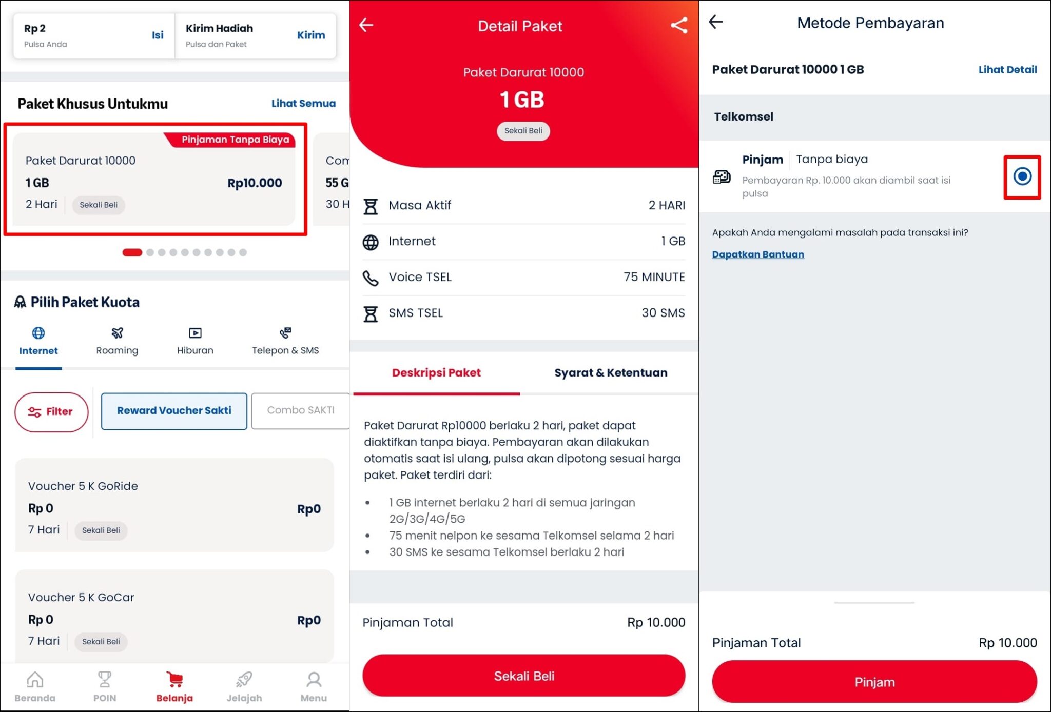 2 Cara Menonaktifkan Paket Darurat Telkomsel Terbaru 2024