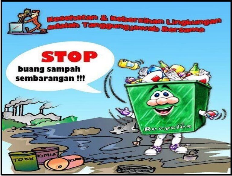 10 Gambar Poster Lingkungan Hidup Lucu