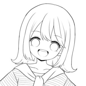 20+ Gambar Anime Yang Mudah Ditiru Untuk Pemula