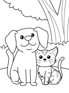 15+ Sketsa Gambar Hewan dan Tumbuhan yang Mudah Ditiru