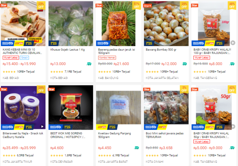 8 Produk Makanan Terlaris di Shopee yang Mudah Dibuat