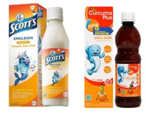 6 Perbedaan Scott Emulsion dan Curcuma Plus Serta Cara Penggunaannya
