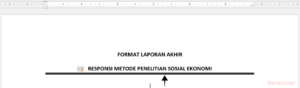 15+ Cara Membuat Garis Lurus Di Word Dengan Cepat