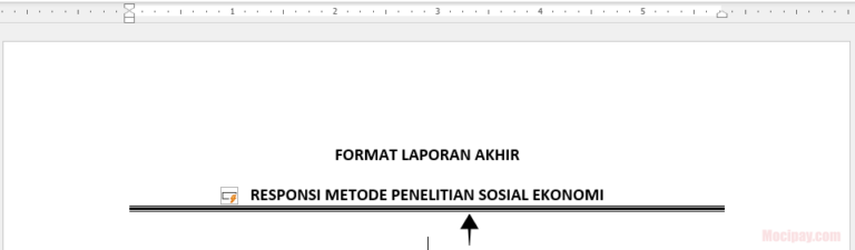 15+ Cara Membuat Garis Lurus Di Word Dengan Cepat