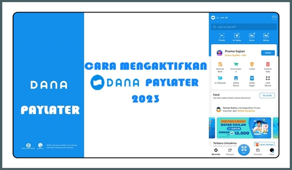 2 Cara Mengaktifkan DANA Paylater 2023 Serta Syarat dan Limit Pinjaman