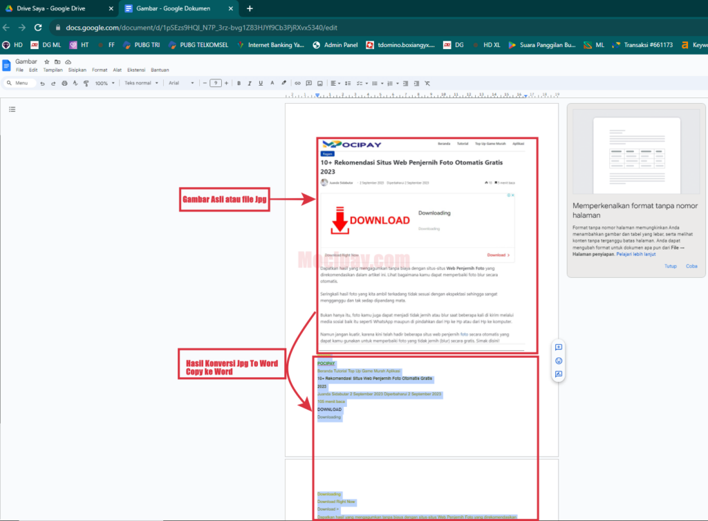 4 Cara Mudah Convert JPG To Word Agar Bisa Diedit Dengan Mudah