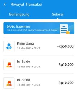 4 Cara Menghapus Riwayat Transaksi DANA Mudah Dan Praktis