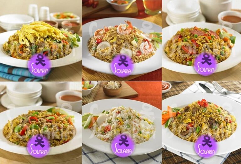 Daftar Harga Nasi Goreng Solaria 2024, Menu Tervaforit Solaria