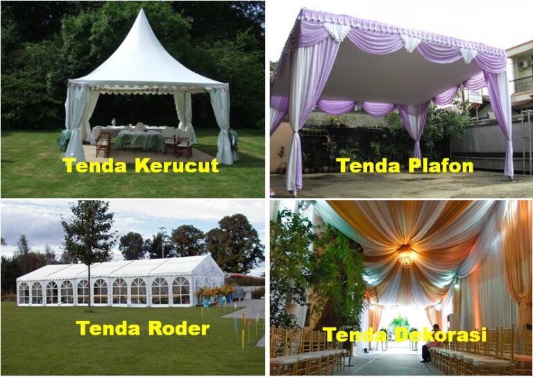 Harga Sewa Tenda Pernikahan Sederhana dan Tenda Camping