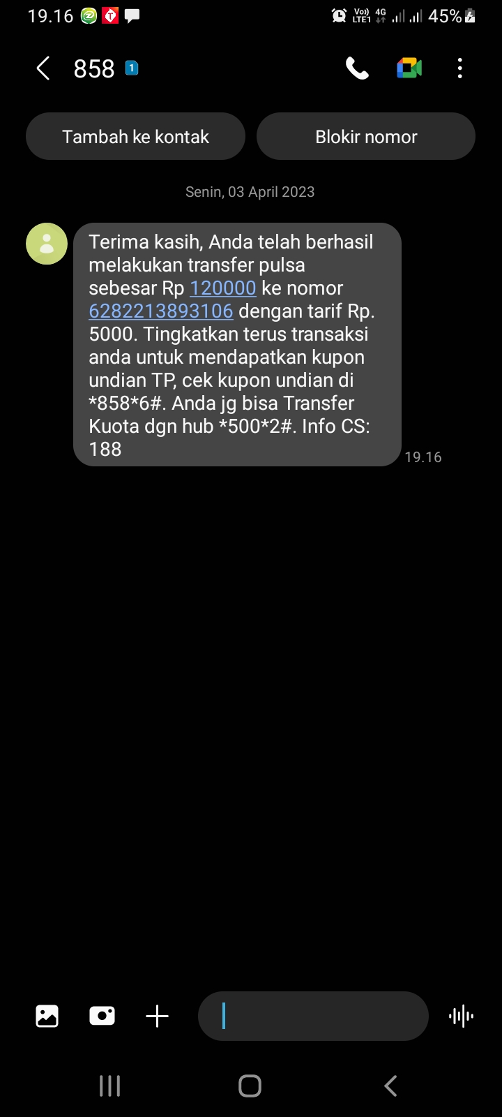 9 Contoh Bukti Transfer Pulsa Telkomsel Terbaru 2024 - Mocipay